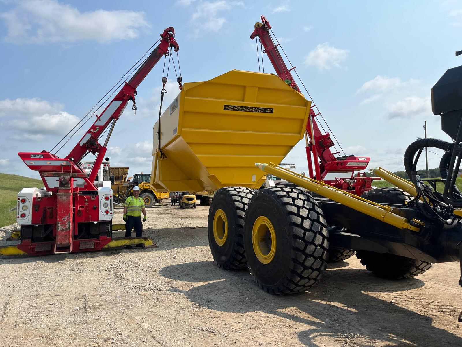 24/7 Heavy Equipment Towing in Cedar Point, OH | Madison Motor Towing ...